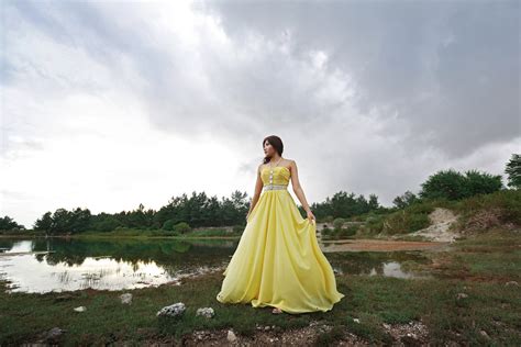 Yellow Long Dress By Bali Dresscode Safari And Photography