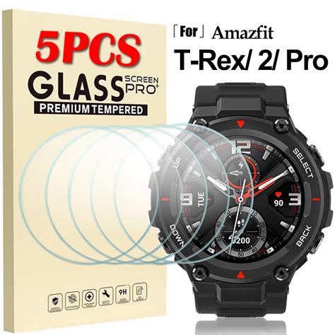 For Amazfit T Rex Pro T-Rex 2 Xiaomi Screen Protector 9H Tempered Glass ...