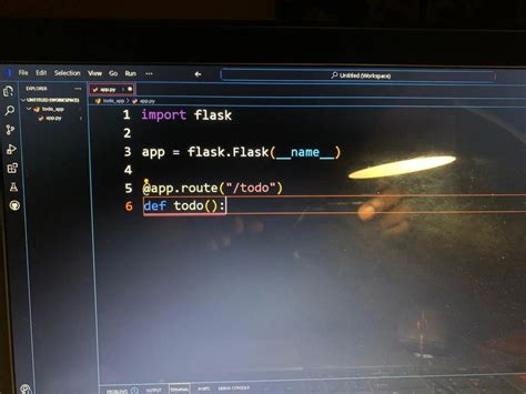 How I Imported Flask Library Into My Apppy File Alison Otuebe Posted