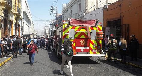 Incendio En Tienda Comercial Del Centro De La Ciudad Edicion Correo