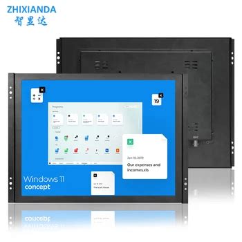 Pcap Multi Touch Screen Monitor 15 17 19 Inch Open Frame Outdoor