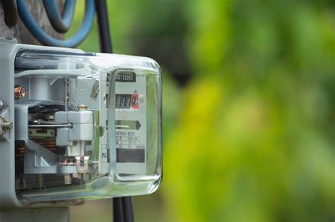 Electric Power Meter Measuring Power Usage Watt Hour Electric Meter