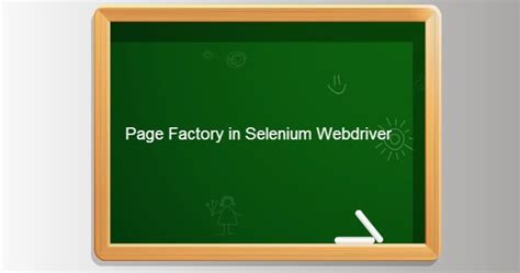 Automationplace PageFactory In Selenium WebDriver