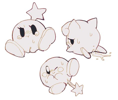 Post Crossover Jigglypuff Kirby Kirby Series Mario And Luigi Porkyman Star Rod