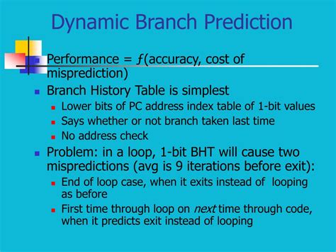 PPT Lecture 21 Instruction Level Parallelism Branch Prediction