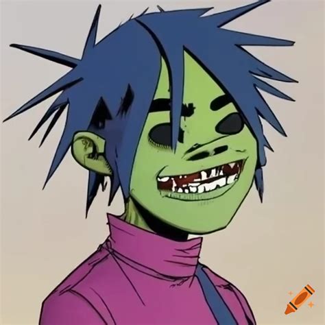 Gorillaz Band Art On Craiyon