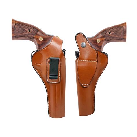 Colt Python Iwb Owb Holster Genuine Leather Handmade Comfortable Right Or Left Hand Thumb