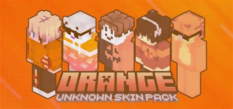 Tusp Orange Skin Pack Minecraft Bedrock Addons