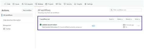 ¿cómo Utilizar Github Actions Secrets Para Ocultar Datos Sensibles