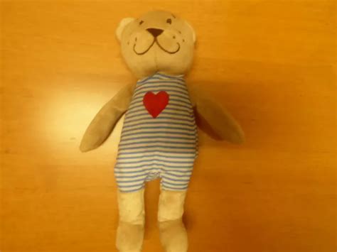Soft Toys Felt Covered Teddy Bear Soft Toy 22 Cm Tall 1355 £599