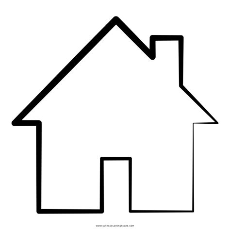 Casa Desenho Para Colorir Ultra Coloring Pages