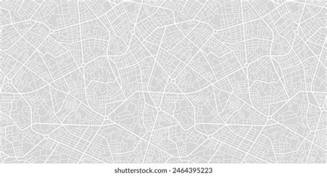 Editable Vector Street Map Town Seamless Stock Vector Royalty Free 2464395223 Shutterstock