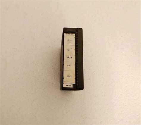 Siemens 6es7 332 5hd01 0ab0 S7 300 Analog Output Sm 332 4 Ao At Rs