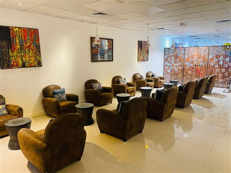 Relaunch Of Adinkra Lounge In Terminal