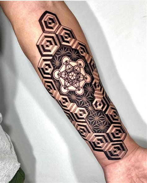 Sacred Geometry Pattern Tattoo