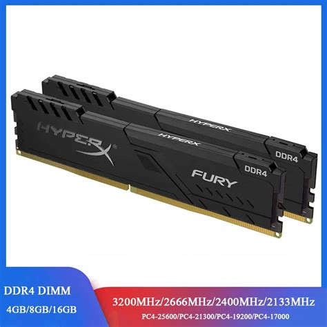 Оперативная память DDR4 32 ГБ 16 ГБ 8 ГБ 4 ГБ 3200 МГц 2666 2400 2133 ...