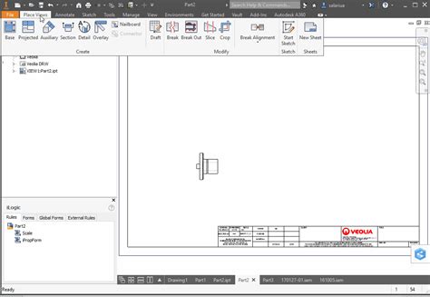 Solved Part Doesnt Insert Into Drawing Autodesk Community