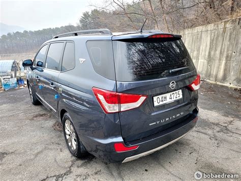 2017 Kg모빌리티 코란도 투리스모 22 디젤 4wd Tx 9인승 중고차 보배드림 사이버매장