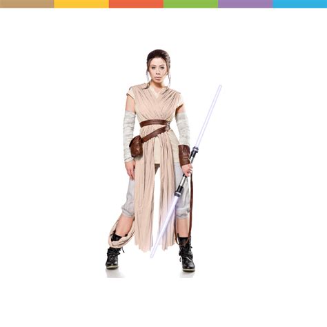 Wüsten Kämpferin Rey Jedi Kostüm Passende Kostüme Party Kostüme