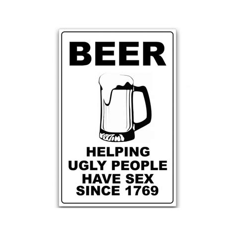 Placa Decorativa Beer Sex 39x30 Cm All Classics