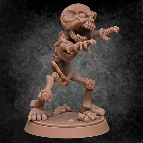 3d Printable Skeleton Mob By Deathpunk Studio 3d Printable Skeleton Mob By Deathpunk Studio