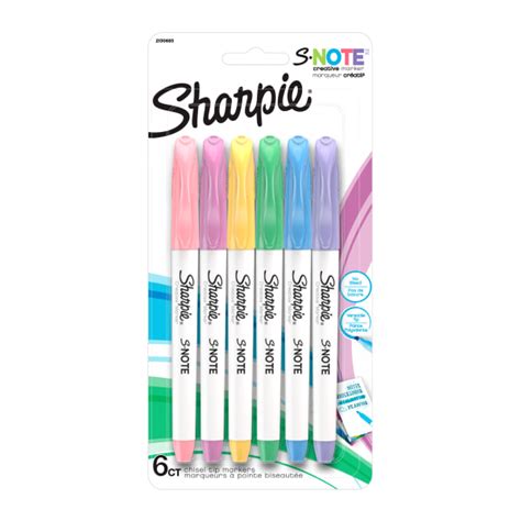 Sharpie S Note Creative Markers 6 Ct Ctc Health