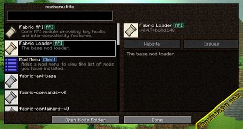 Fabric Api Mod Minecraft Pc