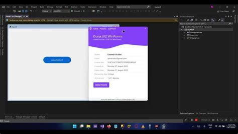 How To Activating Guna Ui C Vbnet Youtube How To Activating Guna Ui C Vbnet Youtube