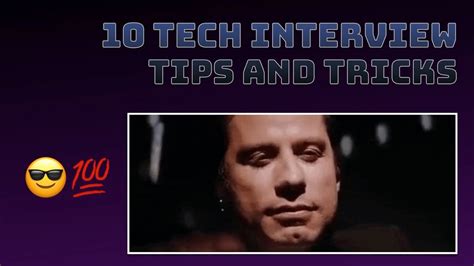 10 Tech Interview Tricks And Tips Youtube