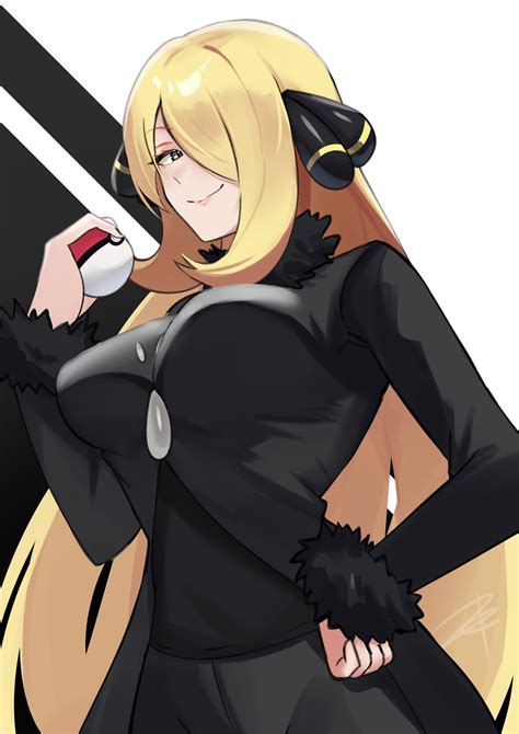 Cynthia Pokemon And More Drawn By Zet Twt Zet Danbooru