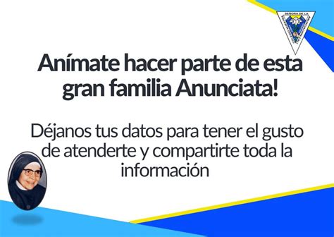 Solicitud De Cupo Colegio Nuestra Señora De La Anunciación