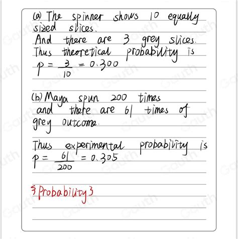 Solved The Spinner Below Shows 10 Equally Sized Slices Maya Spun The