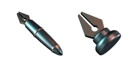 Fountain Pen And Pen Nib 3d Cursor Sweezy Custom Cursors