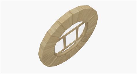 나무 창 라운드 3d 모델 19 Max 3ds Fbx Obj Ma Free3d