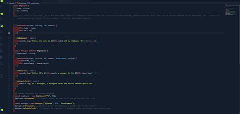 Unleashing The Power Of Typescripts Class Inheritance In Employee