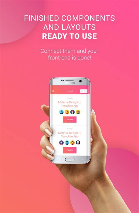 Matta Material Design Android Ui Template Theme App Codemarket