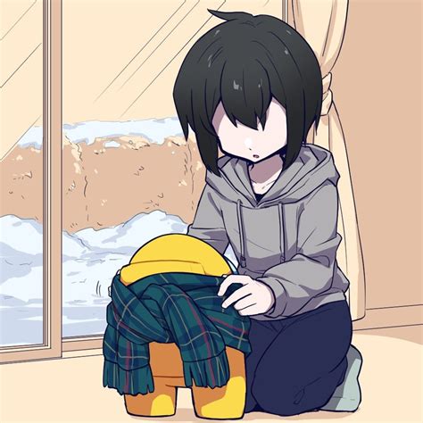 Crewmate Yellow And They Among Us Drawn By Kiman Danbooru