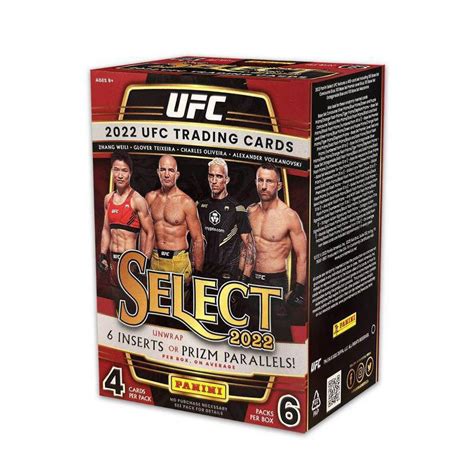 2022 Panini Select UFC Blaster Box Zephyr Epic Zephyr Epic
