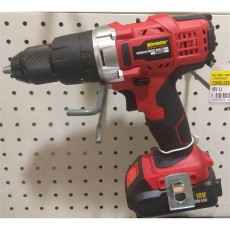 Krisbow Cordless Impact Drill Bor Tanpa Kabel 13mm Lazada Indonesia