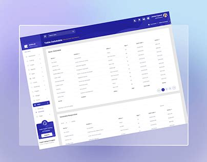 Data Table Ui Design Projects Photos Videos Logos Illustrations And Branding Behance