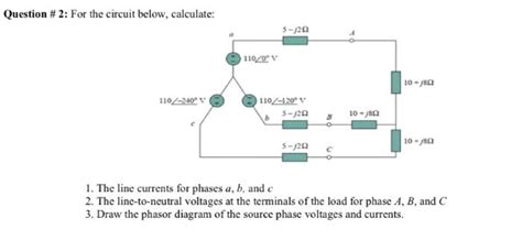 Solved Question For The Circuit Below Calculate Chegg