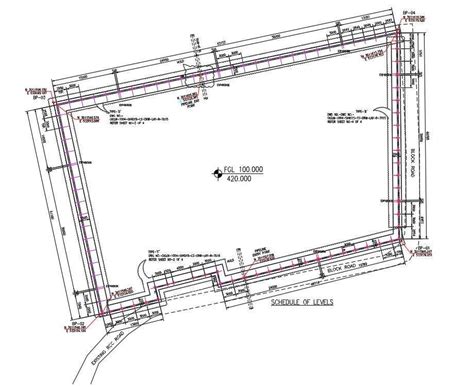 Pipeline Project Boundary Layout And Details