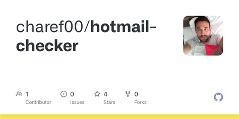 GitHub Charef00 Hotmail Checker