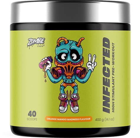 Infected By Zombie Labs Pre Workout Mr Supplement