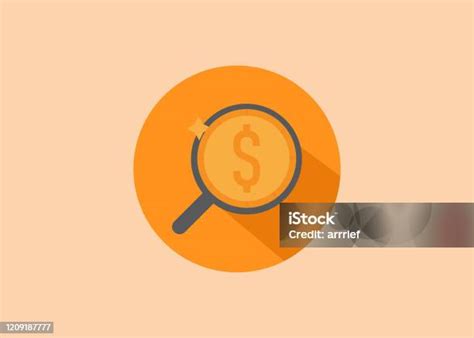 평면 디자인 스타일 검색 돈 벡터 아이콘입니다 금융 아이콘 및 디자인 요소에 적합합니다 0명에 대한 스톡 벡터 아트 및 기타