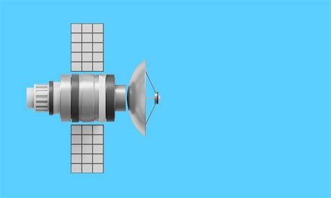 Premium Photo Space Satellite With An Antenna Orbital Communication