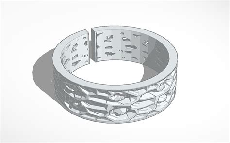 3d Design Cuff Tinkercad