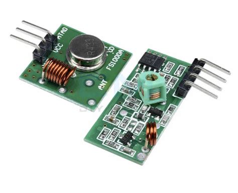 RF Transmitter Receiver Module 315MHz Wireless Link Kit For Arduino