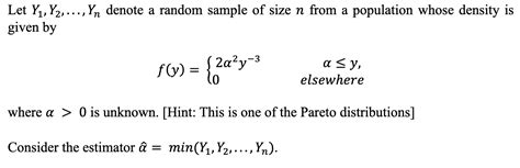 Solved A Derive The Bias Of The Estimator B Derive Chegg
