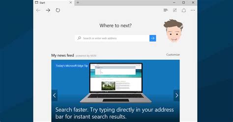 Test De Microsoft Edge Le Nouveau Navigateur De Windows 10 Sergent Web